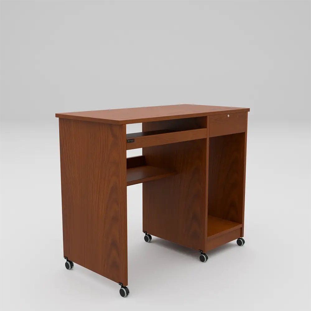 Efficient LB Computer Table-08-Functional Workspace with Storage | BFL