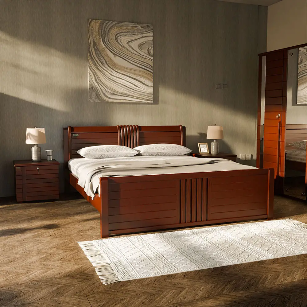 Daffodil Double Bed-Buy Double Beds Online at Brothers Furniture | BFL